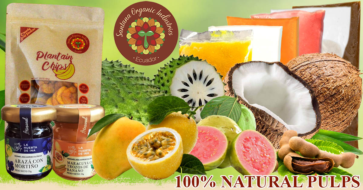 Santana Organic Industries SOIN | Organic and Natural Ecuatorian Products